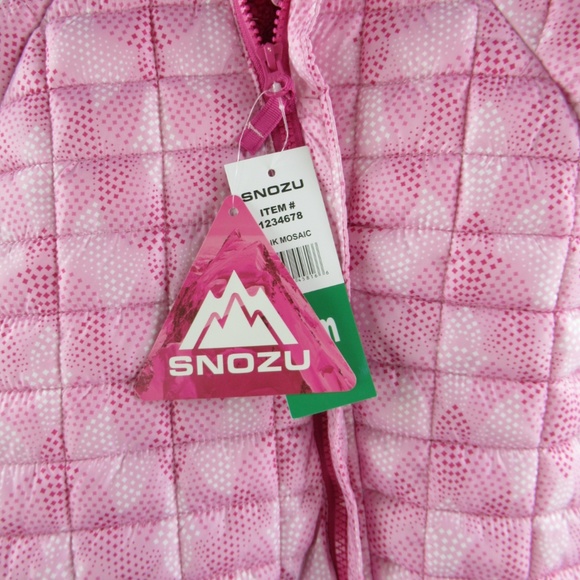 Snozu | Jackets & Coats | New Snozu Snowsuit Bunting Baby Girls Pink ...